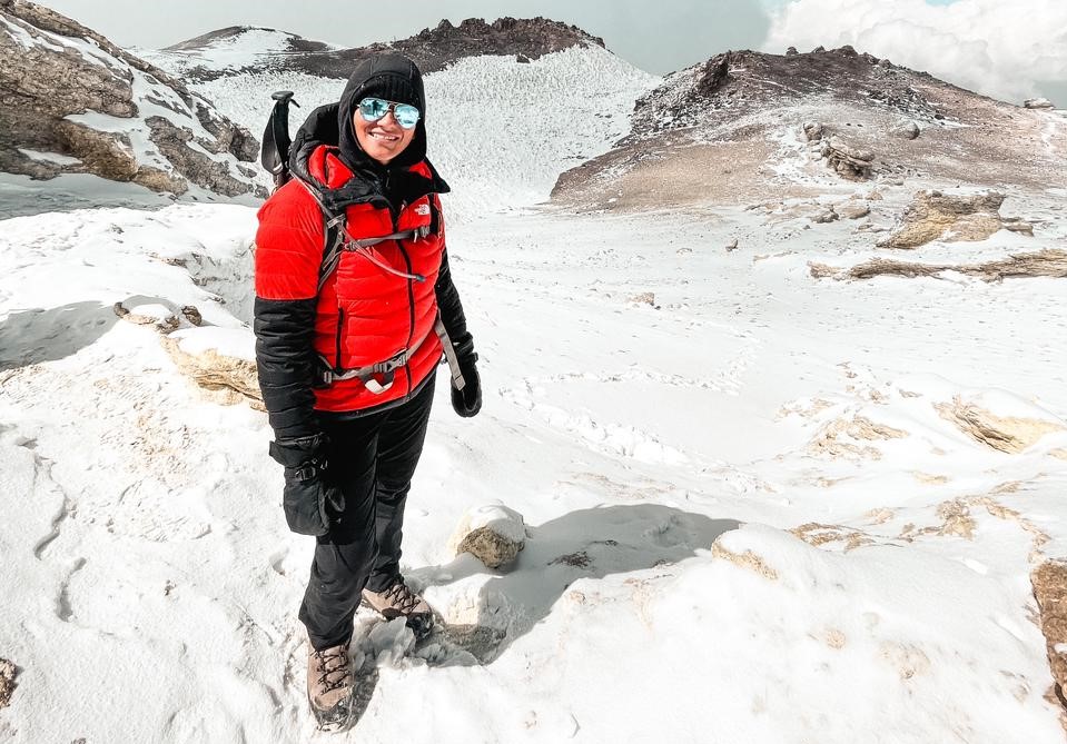 Caroline Leon: Scaling The Seven Volcanic Summits In The World ...