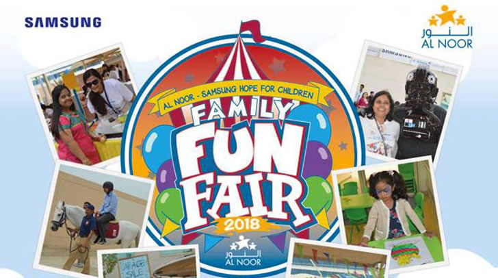 The Al Noor-Samsung Hope for Children Family Fun Fair 2019 - Connector ...